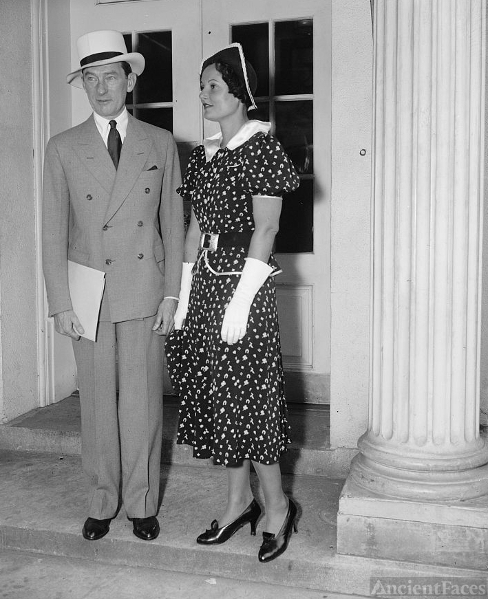 Jimmy Walker & Betty Compton, his wife Jimmy Walker & Betty Compton, his wife