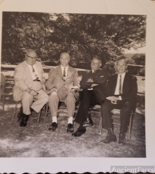 Left to right John R Consentino Matteo Attinello, Anthony Consentino.