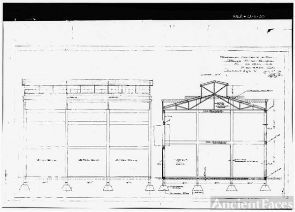 30. BOILER HOUSE SKETCH PLAN, Photocopy of Drawing, from...