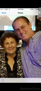 Florence and her son Calvin Dodd