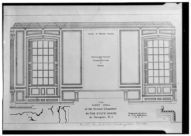 26. Historic American Buildings Survey, drawing by P.C....
