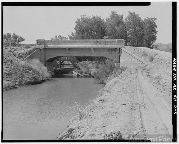 5. SOUTH END CANAL BRIDGE WITH CANAL INTAKE GATE...