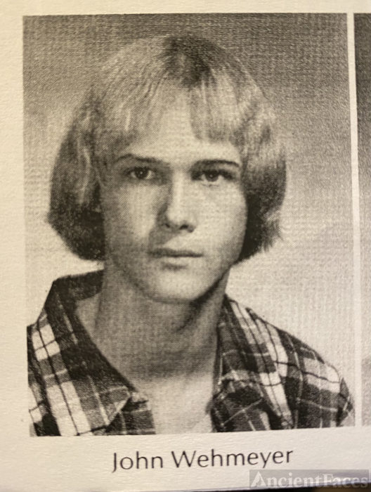 John Wehmeyer, high school senior