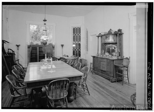 11. DINING ROOM, FIRST FLOOR, LOOKING SOUTHWEST - Old...