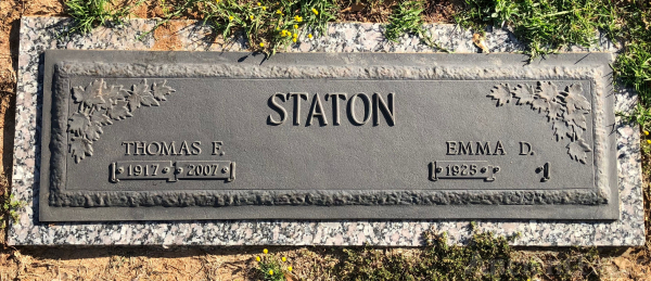 Thomas F Staton (1917 - 2007) - United States | 1 Memory, 1 Follower ...