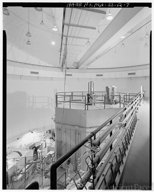 7. Detail, top of tower and ton polar crane, third level,...