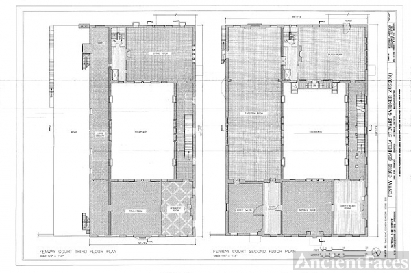 Second and Third Floor Plans - Fenway Court, 280 The...