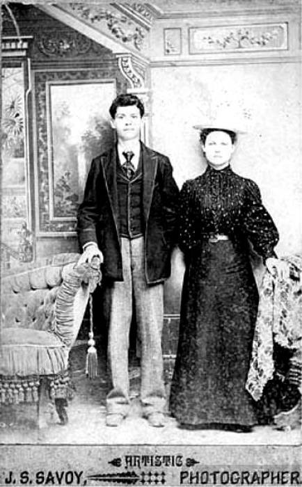 Joseph Cleopha n Lillian Marie BERNARD Boudreaux