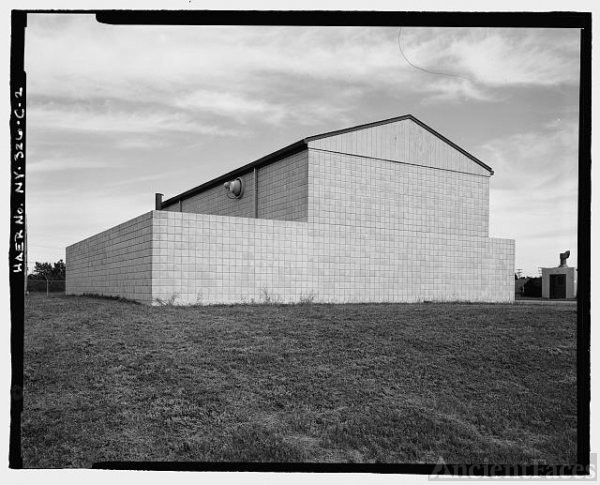 WEST (SIDE) AND NORTH (REAR) ELEVATIONS OF BUILDING. view...