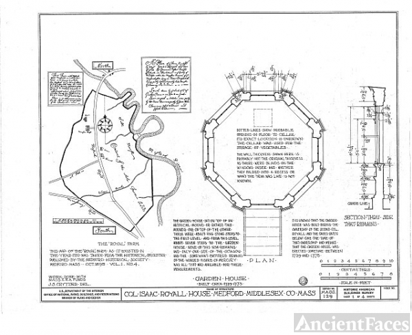 HABS MASS,9-MED,1A- (sheet 1 of 4) - Colonel Isaac Royall...