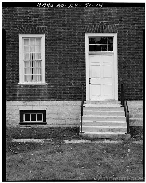 14. EAST VIEW OF SIDE ENTRANCE - Shaker West Family...