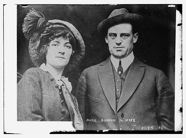 Mike Donlin and his wife, actress Mabel Hite