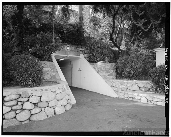 35. EXTERIOR TUNNEL 3 ENTRY DETAIL VIEW, FACING...