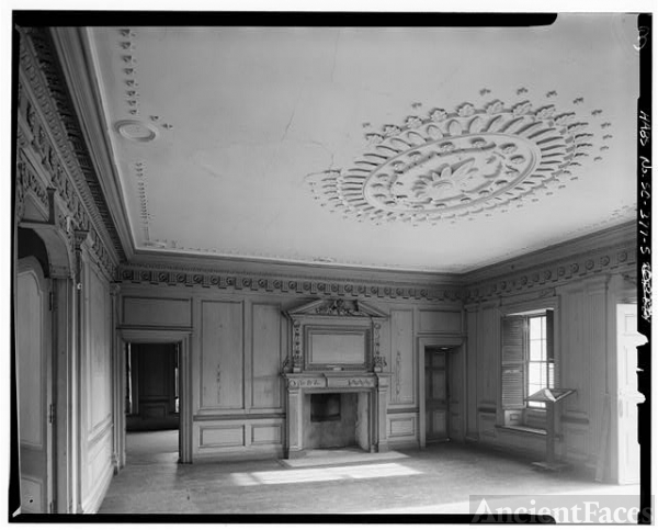 5. INTERIOR, FIRST FLOOR, GREAT HALL - Drayton Hall,...