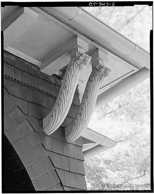5. DETAIL OF PORCH BRACKETS ON FRONT ELEVATION - George...