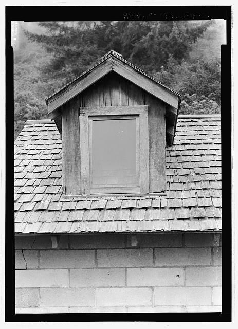 DETAIL OF DORMER WINDOW. - Radar Station B-71, Power...