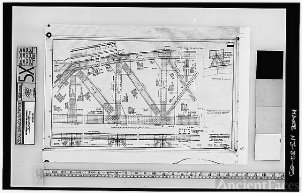 59. 210' 9'LIFT SPAN MIDDLE SECTION OF TRUSSES - Central...