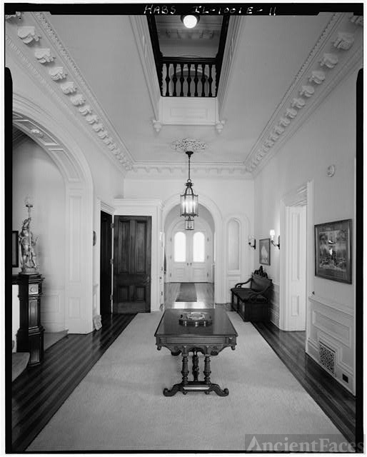 11. General view of main hall and E vestibule beyond;...