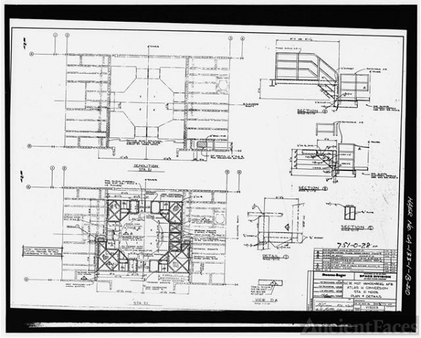 210. Photocopy of drawing (1981 structural drawing by...