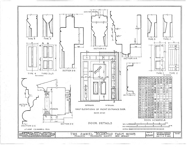 HABS NJ,13-PHAL.V,1- (sheet 11 of 16) - Daniel Polhemus...