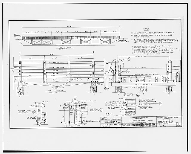 13. Photocopy of drawing. (1983 drawing no. 33000...