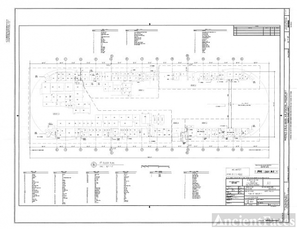 Original Drawing - First Floor Plan - Naval Air Station...