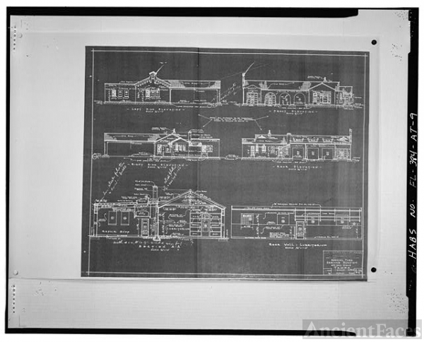 Photocopy of drawing (original blueprint of Special Type...