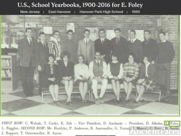 Eileen Catherine Foley-Rough--U.S., School Yearbooks, 1900-2016(1965 ...