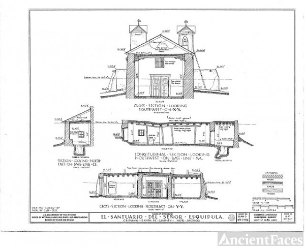 HABS NM,25-CHIM,1- (sheet 10 of 32) - El Santuario del...