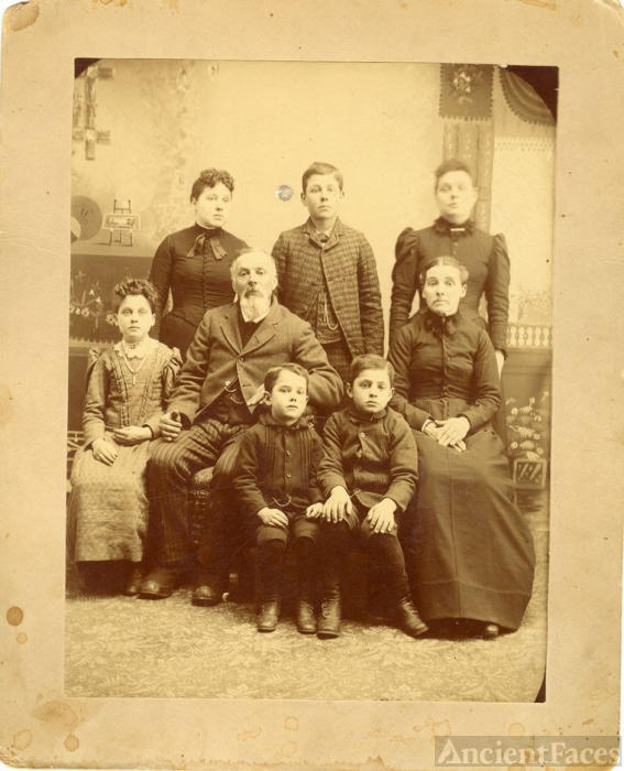 Benjamin Franklin Long Family