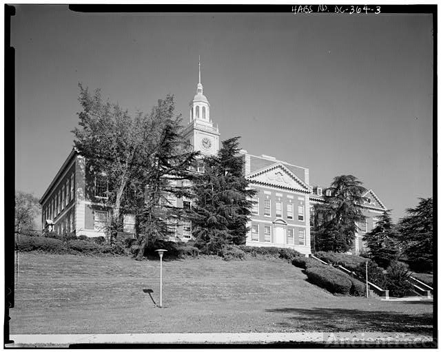 3. WEST AND SOUTH FACADES - Howard University, Founders...