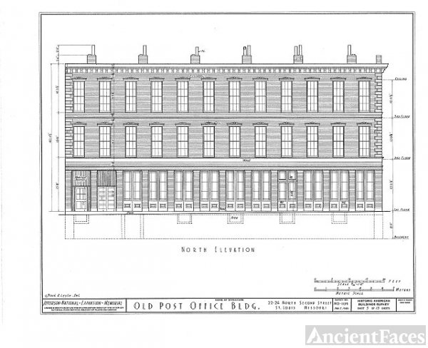 HABS MO,96-SALU,48- (sheet 5 of 13) - Old Post Office...
