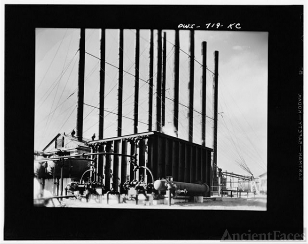Borger, Texas. The Phillips refinery