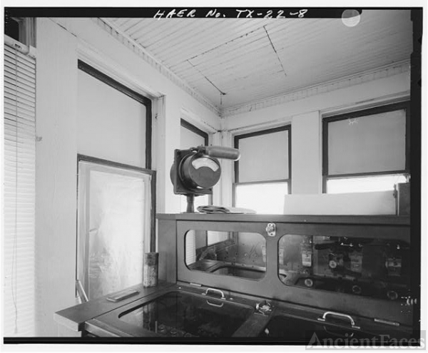 8. View of lever bed switching equipment, switch...