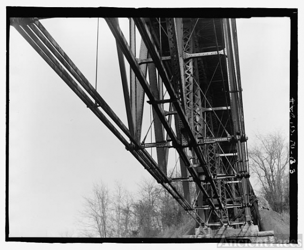 3. View of bottom chords and location of panel points