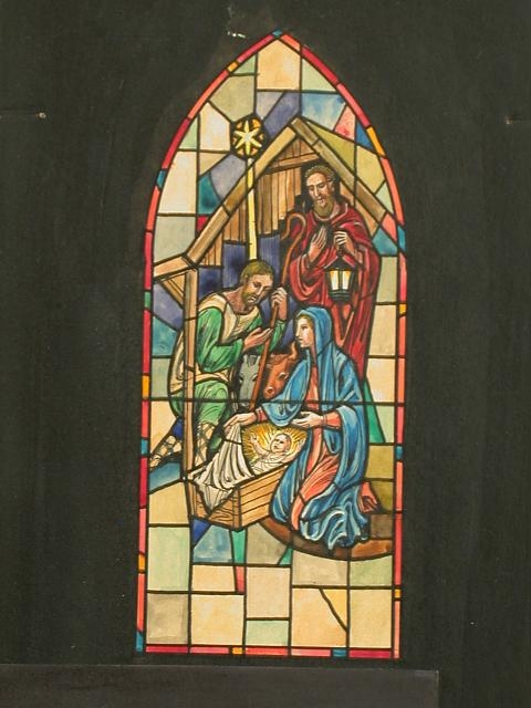 [design Drawing For Stained Glass Window Showing The