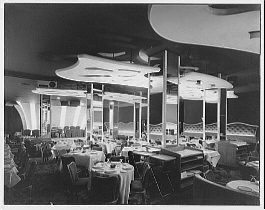 Statler Hotel. Dining room in Statler Hotel II