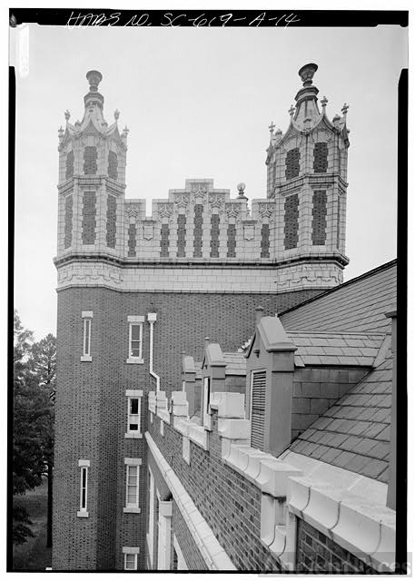 14. SOUTH SIDE OF TOWER, FROM ROOF, WITH DORMERS