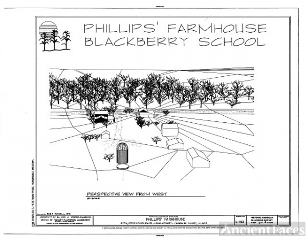 HABS ILL,10-URB.V,2- (sheet 2 of 4) - Phillips Farmhouse,...