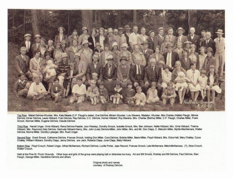 1927 Hibbard Family Reunion
