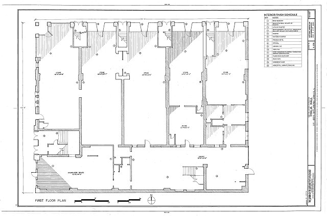 First Floor Plan - Thalia Hall, 1215-1225 West Eighteenth...
