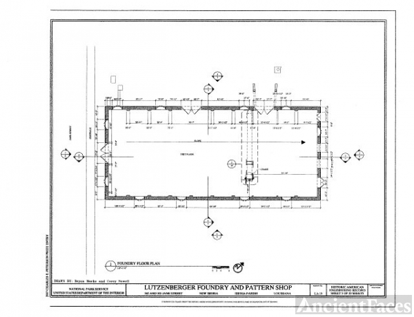 Foundry Floor Plan - Lutzenberger Foundry and Pattern...
