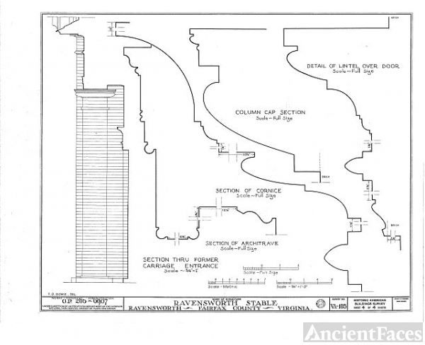 HABS VA,30-RAV.V,1- (sheet 4 of 4) - Ravensworth, House