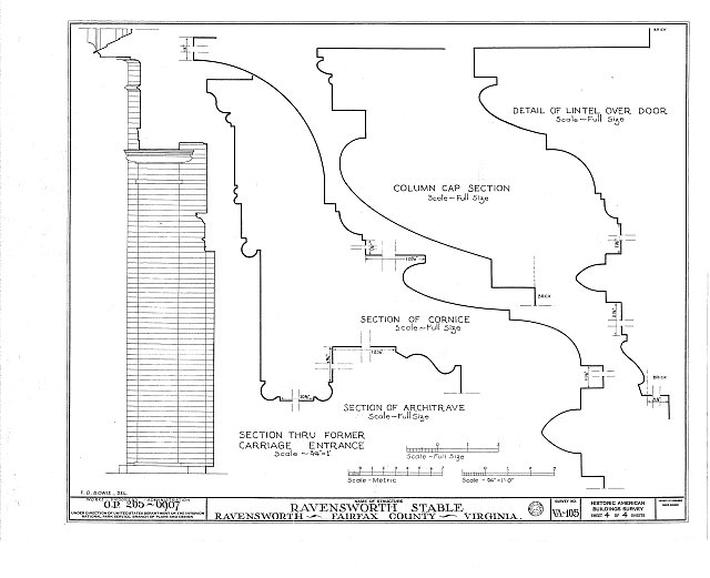 HABS VA,30-RAV.V,1- (sheet 4 of 4) - Ravensworth, House