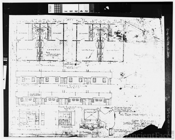 5. Photocopy of blueprint (original blueprint located at...