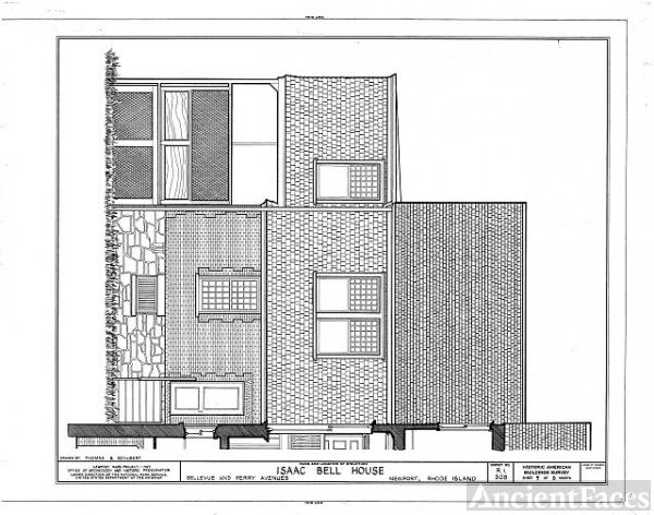 HABS RI,3-NEWP,44- (sheet 5 of 8) - Isaac Bell House, 70...