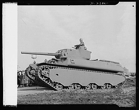 Delivery of the first heavy tanks. This is the new...