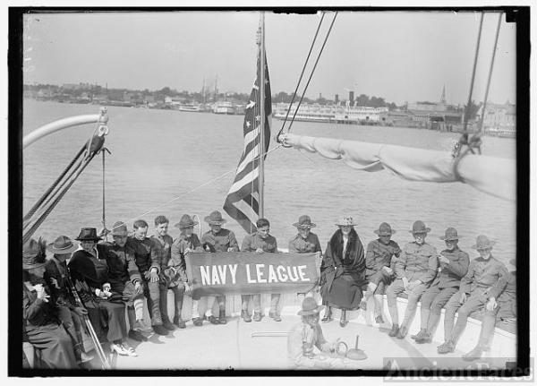 NAVY LEAGUE OF THE U.S. EXCURSION FOR WALTER REED...