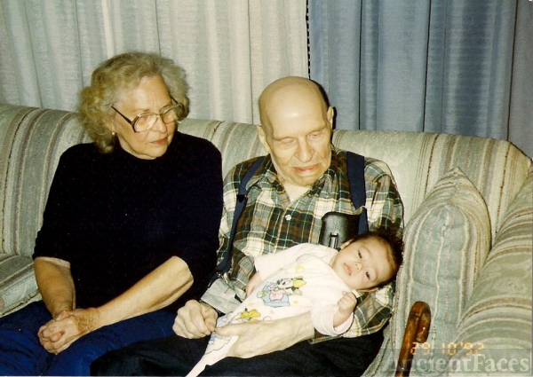 Margaret Palermo and George Reeder with Christine Farnum