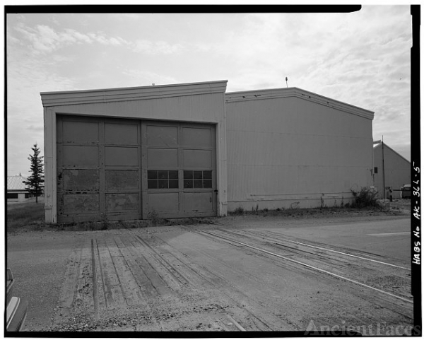 5. COAL LOADING ENTRANCE AND WEST EXTERIOR - Ladd Field,...